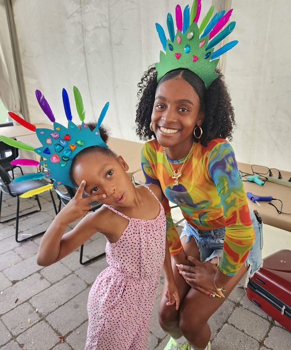 Caribbean Carnival Headpiece Creation | Aga Khan Museum